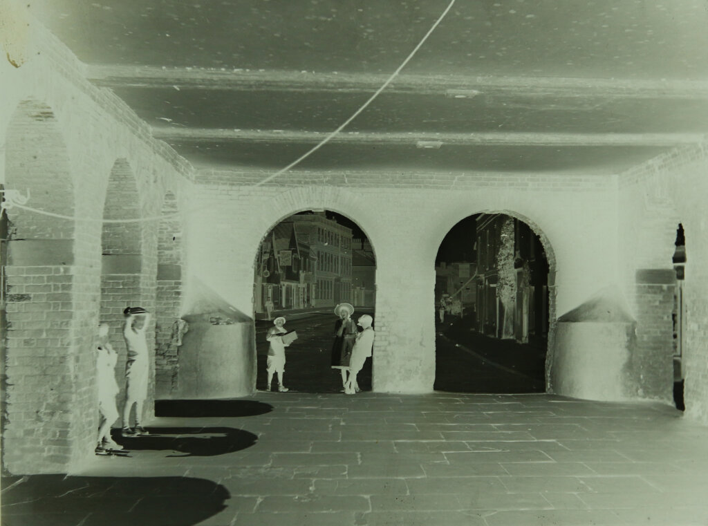 Photo of Children Playing Under Market Hall (Fire Bell Rope) - Amersham ...